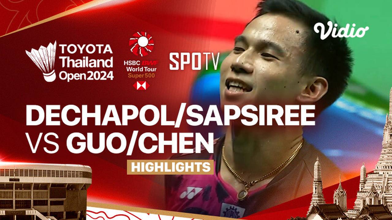 Dechapol Puavaranukroh/Sapsiree Taerattanachai (THA) vs Guo Xin Wa/Chen ...