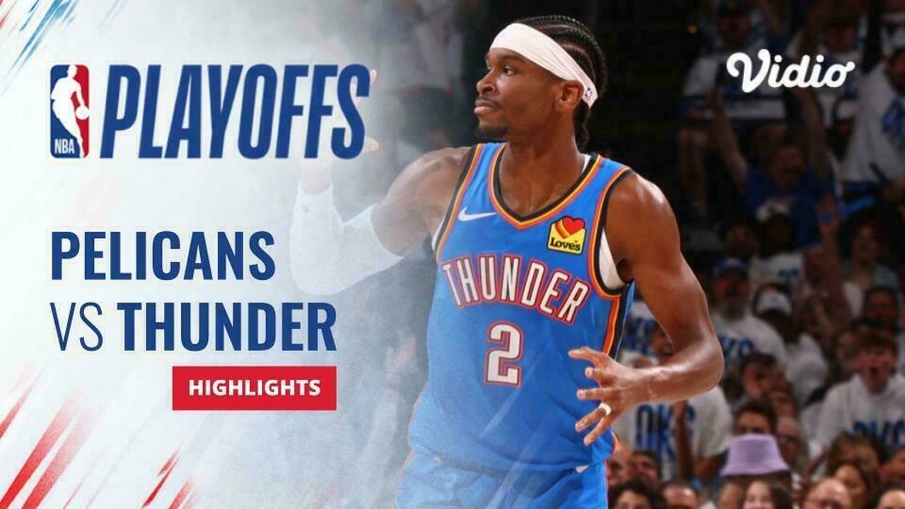 New Orleans Pelicans vs Oklahoma City Thunder - Highlights | NBA Playoffs 2023/24 | Vidio