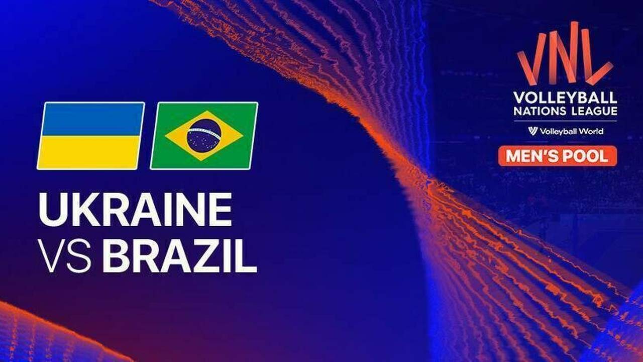 Men: Ukraine vs Brazil - Full Match | Volleyball Nations League 2025