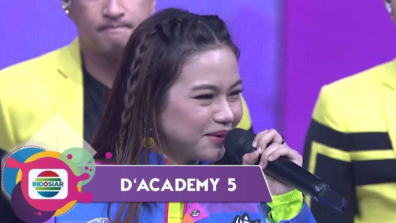 Jadi Asik!! Lady Rara "Pengobat Rindu" Versi Reggae Tone | D'Academy 5 | Vidio
