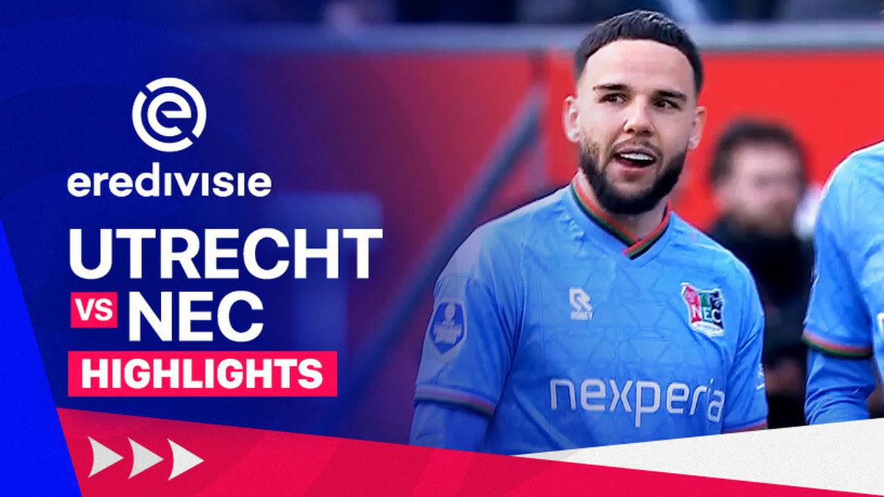 Utrecht vs NEC - Highlights | Eredivisie 24/25
