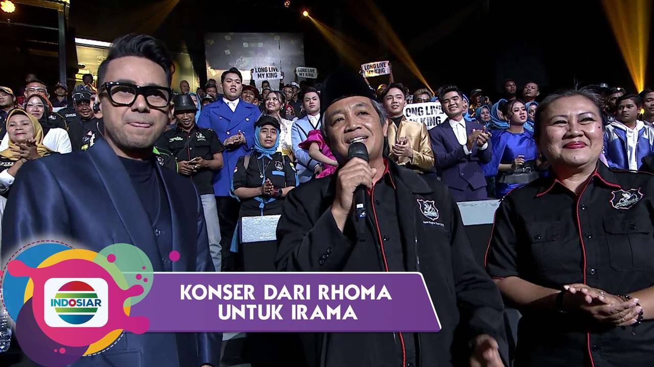 Long Live My King!! Pasangan Forsa Kirimkan Doa Untuk Pak Haji!! | Konser Dari Rhoma Untuk Irama ...