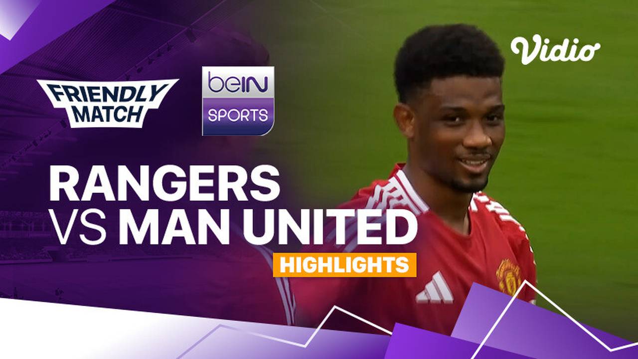 Rangers vs Manchester United - Highlights | Pre-season Friendly Match ...