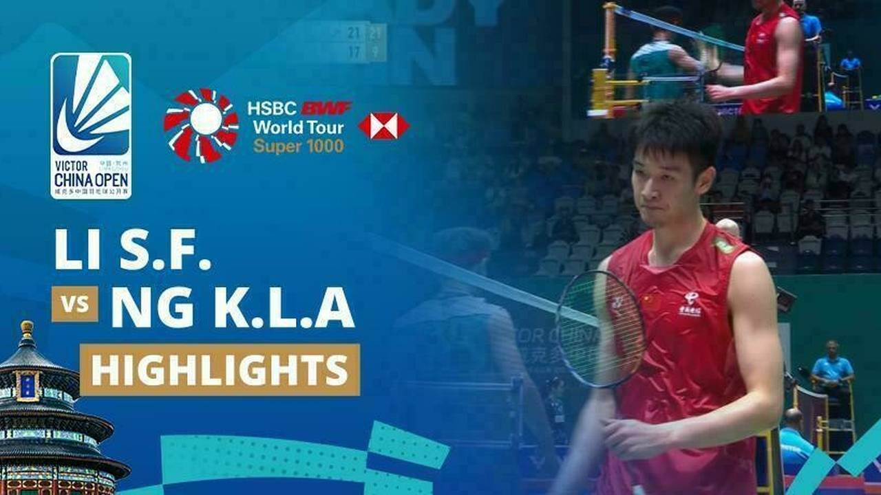 Li Shi Feng (CHN) vs Ng Ka Long Angus (HKG) - Highlight | Victor China ...