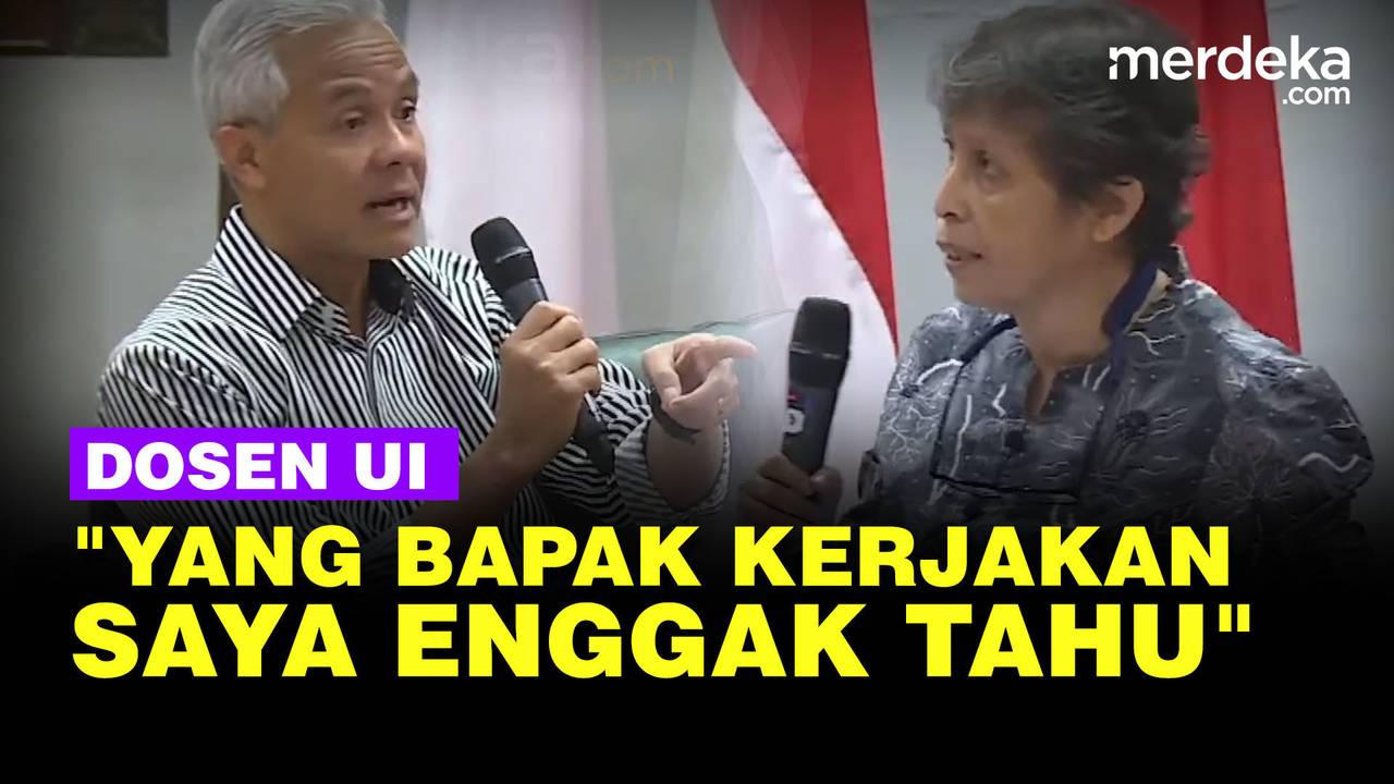 Dosen UI Jawab Pertanyaan Ganjar: Yang Bapak Kerjakan Saya Enggak Tahu ...