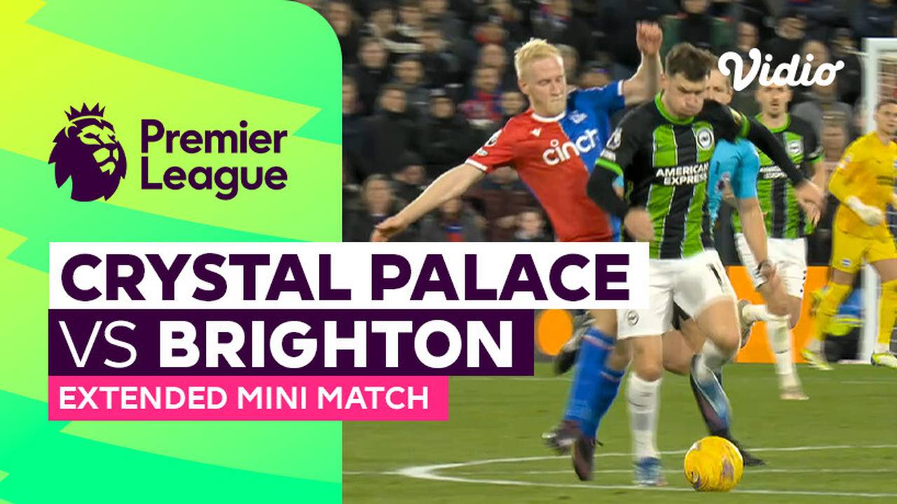 Crystal Palace vs Brighton - Extended Mini Match | Premier League 23/24 ...