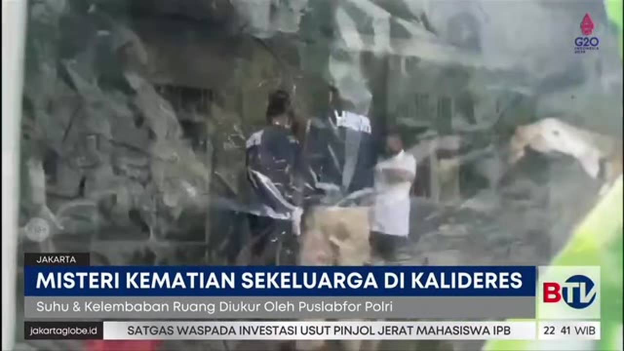 Puslabfor Ukur Suhu dan Kelembaban Ruangan di Rumah Keluarga Kalideres ...