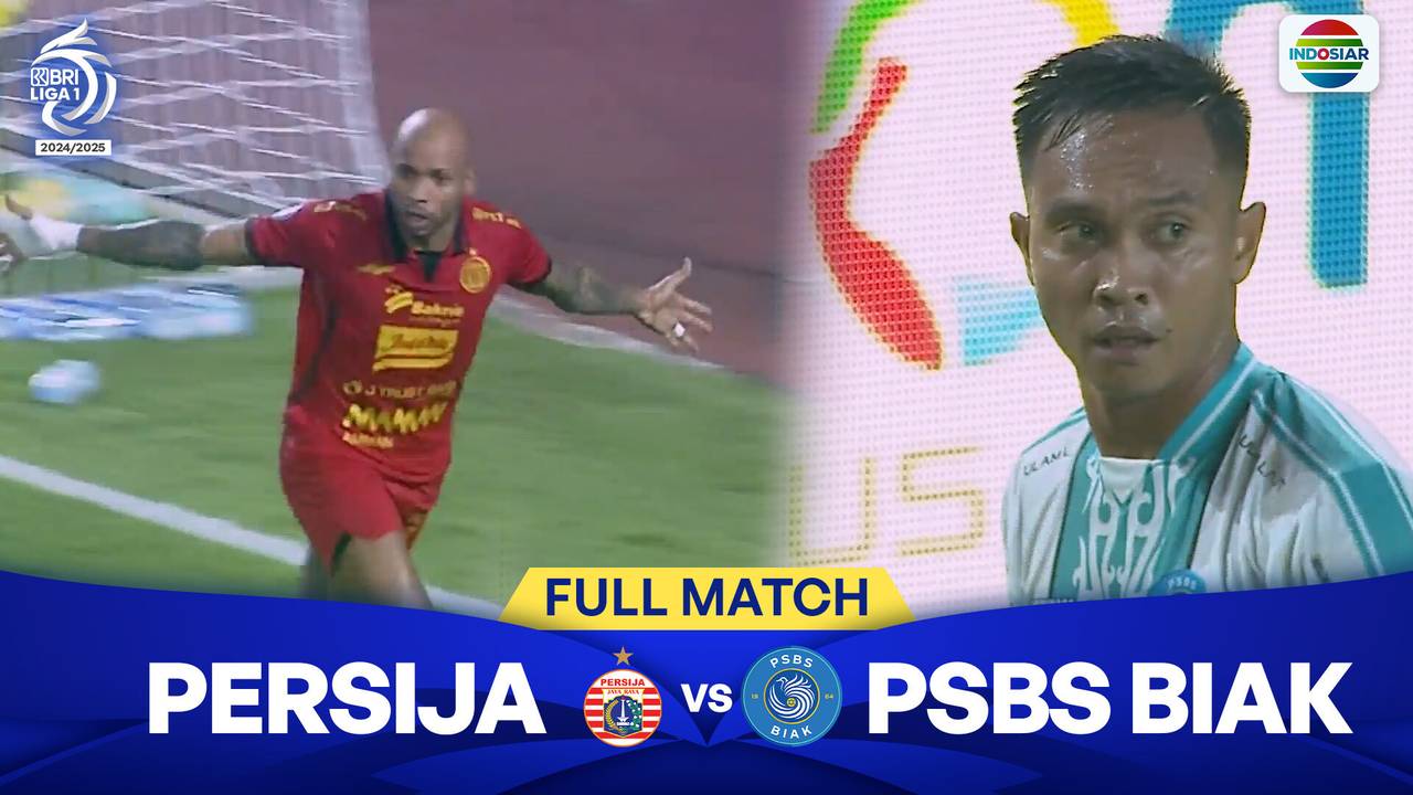 Persija Jakarta VS PSBS Biak - Full Match | BRI Liga 1 2024/25 | Vidio
