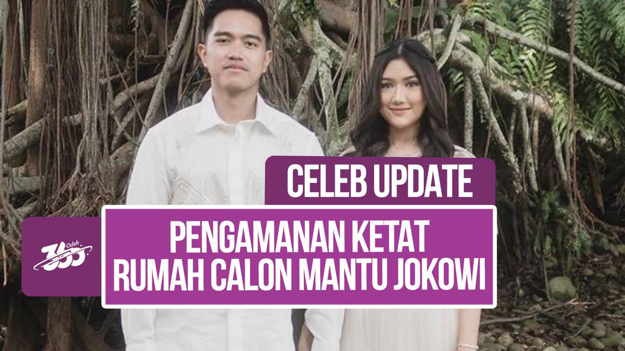 Suasana Rumah Erina Gudono Calon Istri Kaesang Pangarep Jelang Siraman ...