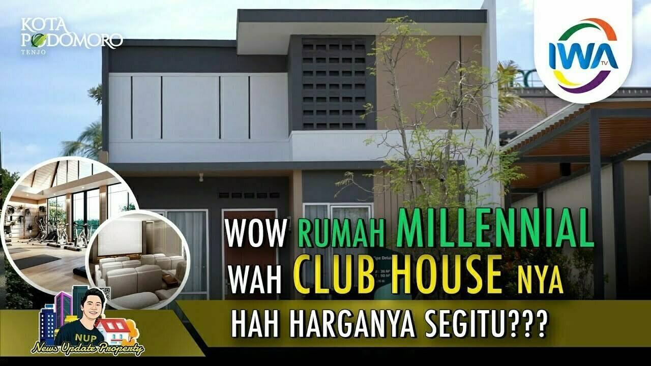 YUK INTIP MILLENNIAL HOME YANG CLUBHOUSE NYA SUPER KECE GAESSS