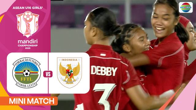 ASEAN U16 Girls Mandiri Championships 2025 | Live & Jadwal