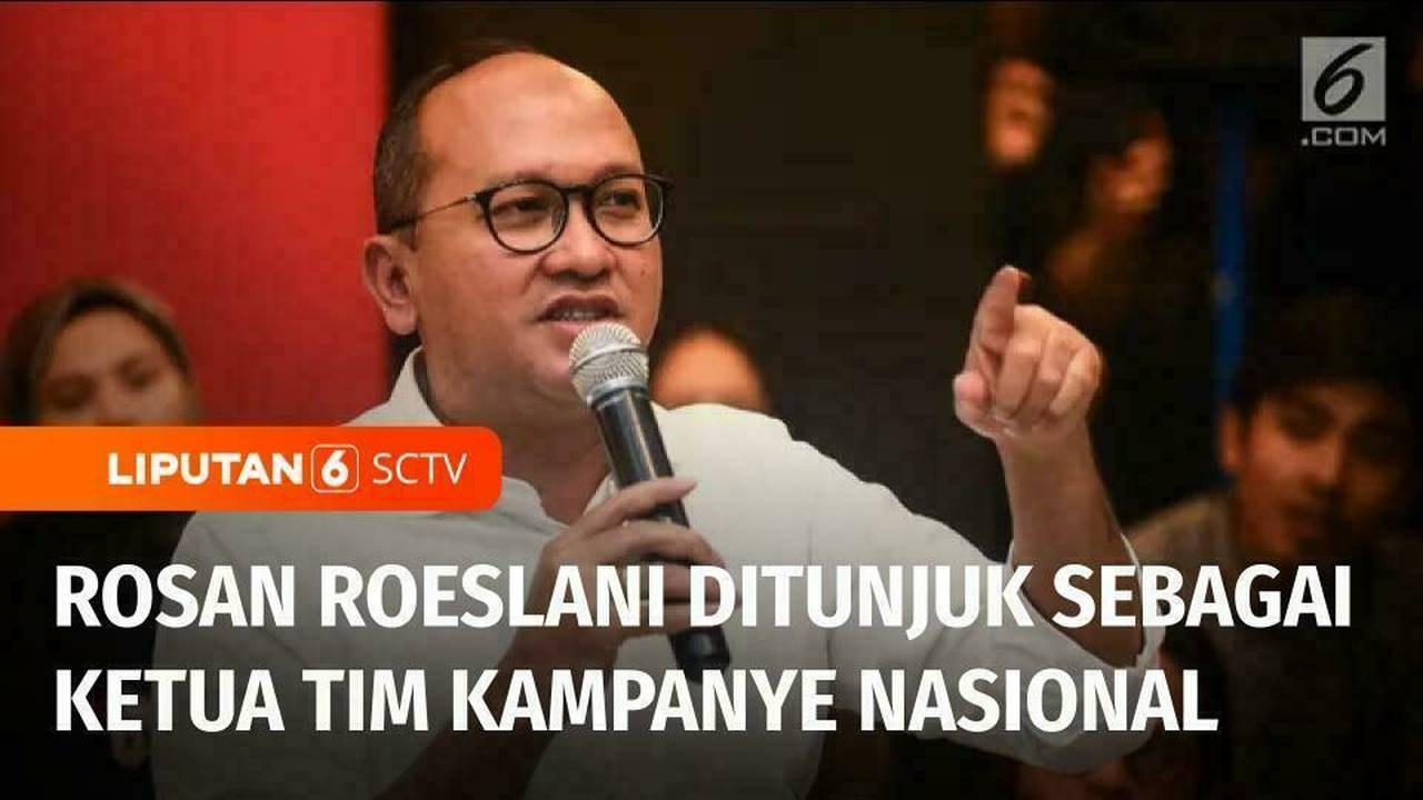 Wamen BUMN Rosan Roeslani Dipilih Jadi Ketua Tim Kampanye Nasional Koalisi Indonesia Maju ...