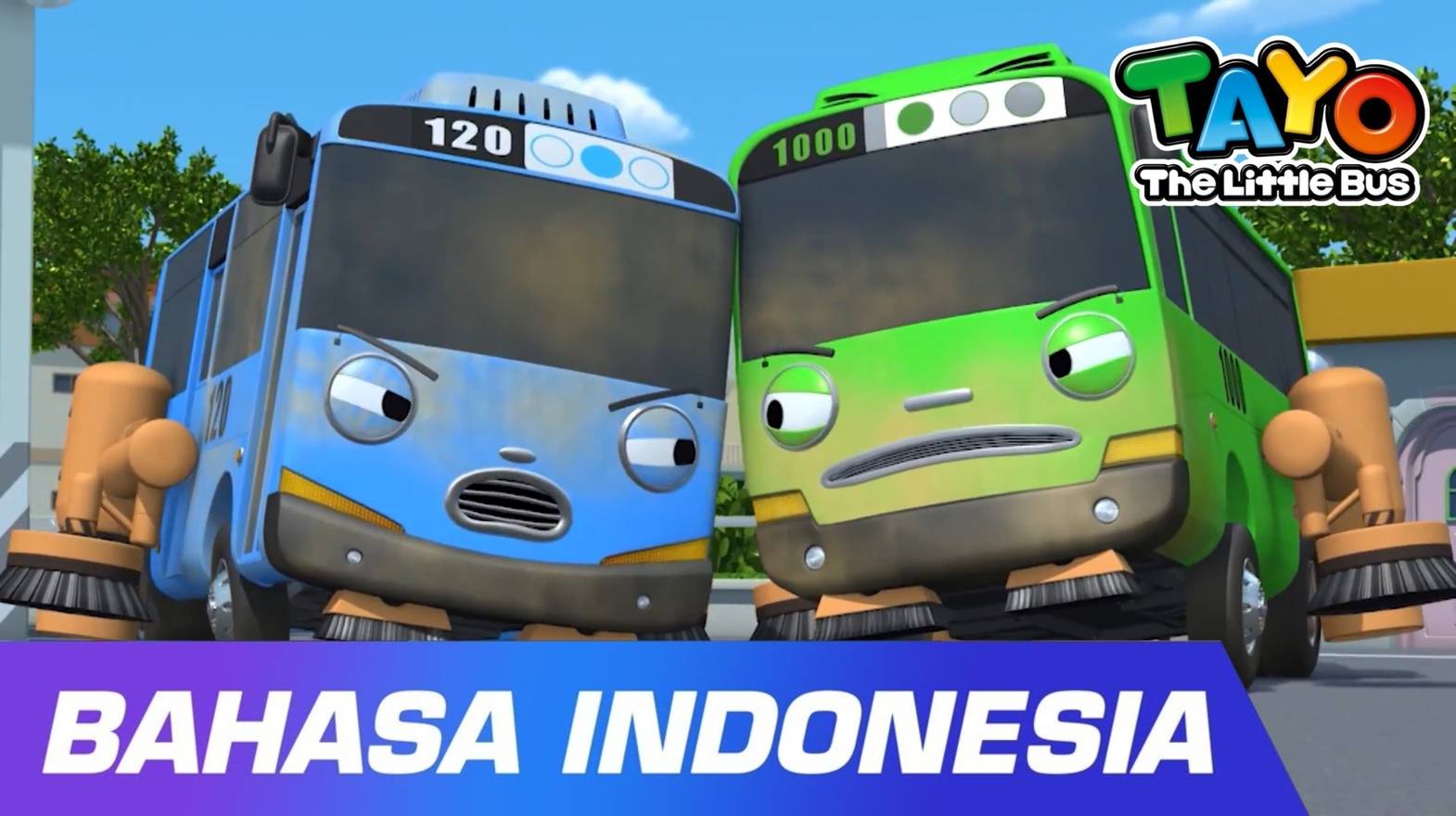 Tayo Bus Kecil - Ep 14 - Siapa yang lebih keren? | Tayo S4 Bahasa ...