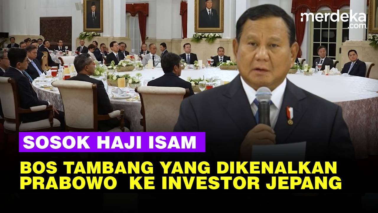 Momen Prabowo Kenalkan Haji Isam Bos Tambang ke Investor Jepang Pengusaha Terkemuka dari ...