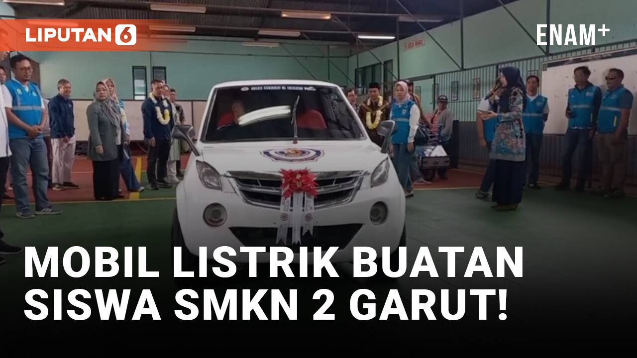 Bangga! Siswa SMKN 2 Garut Sukses Bikin Mobil Listrik - liputan6.com