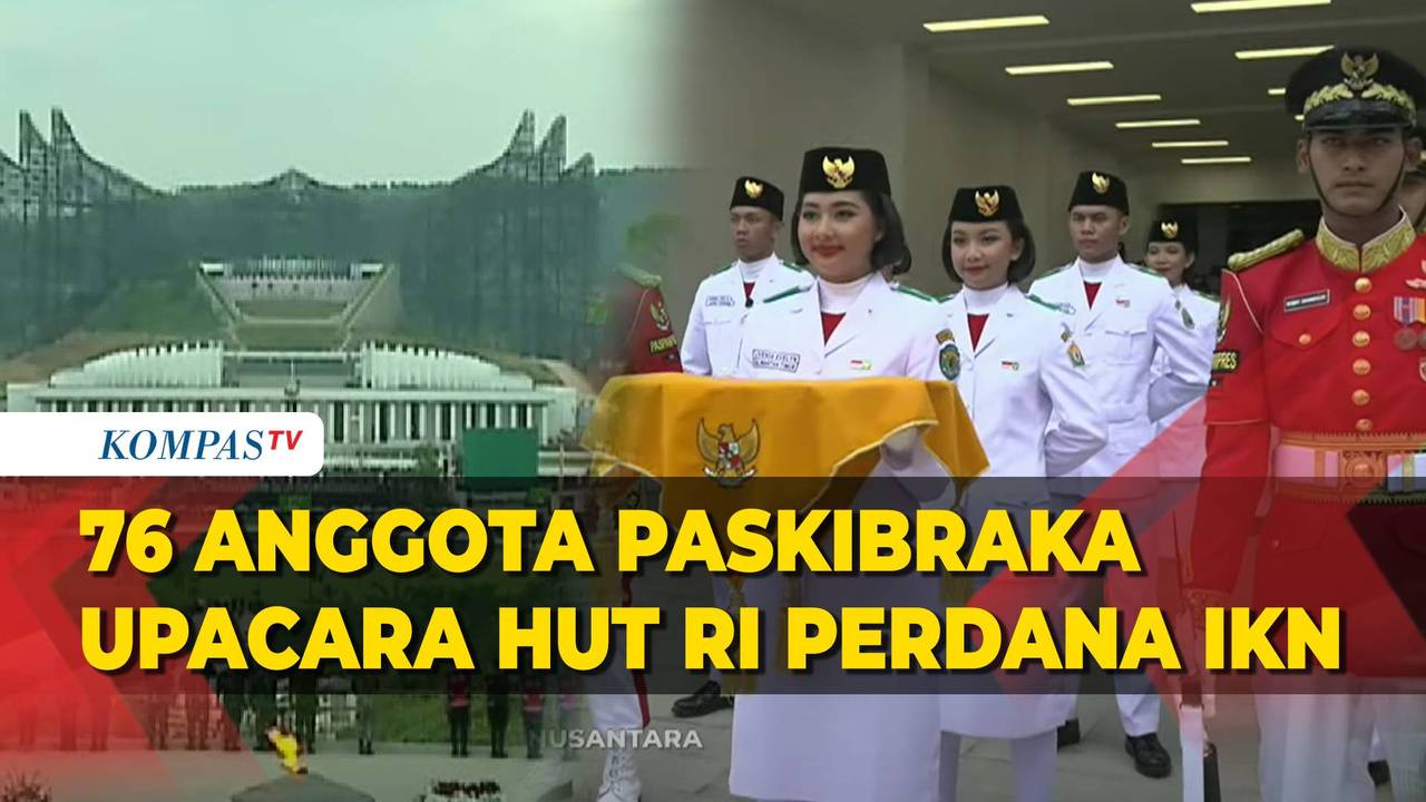 Inilah Nama Anggota Paskibraka Tim 'Nusantara Baru' di Upacara HUT Kemerdekaan ke-79 RI Perdana ...