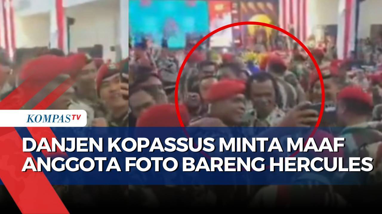 Permintaan Maaf Danjen Kopassus soal Anggotanya Berfoto dengan Hercules - Kompas TV | Vidio
