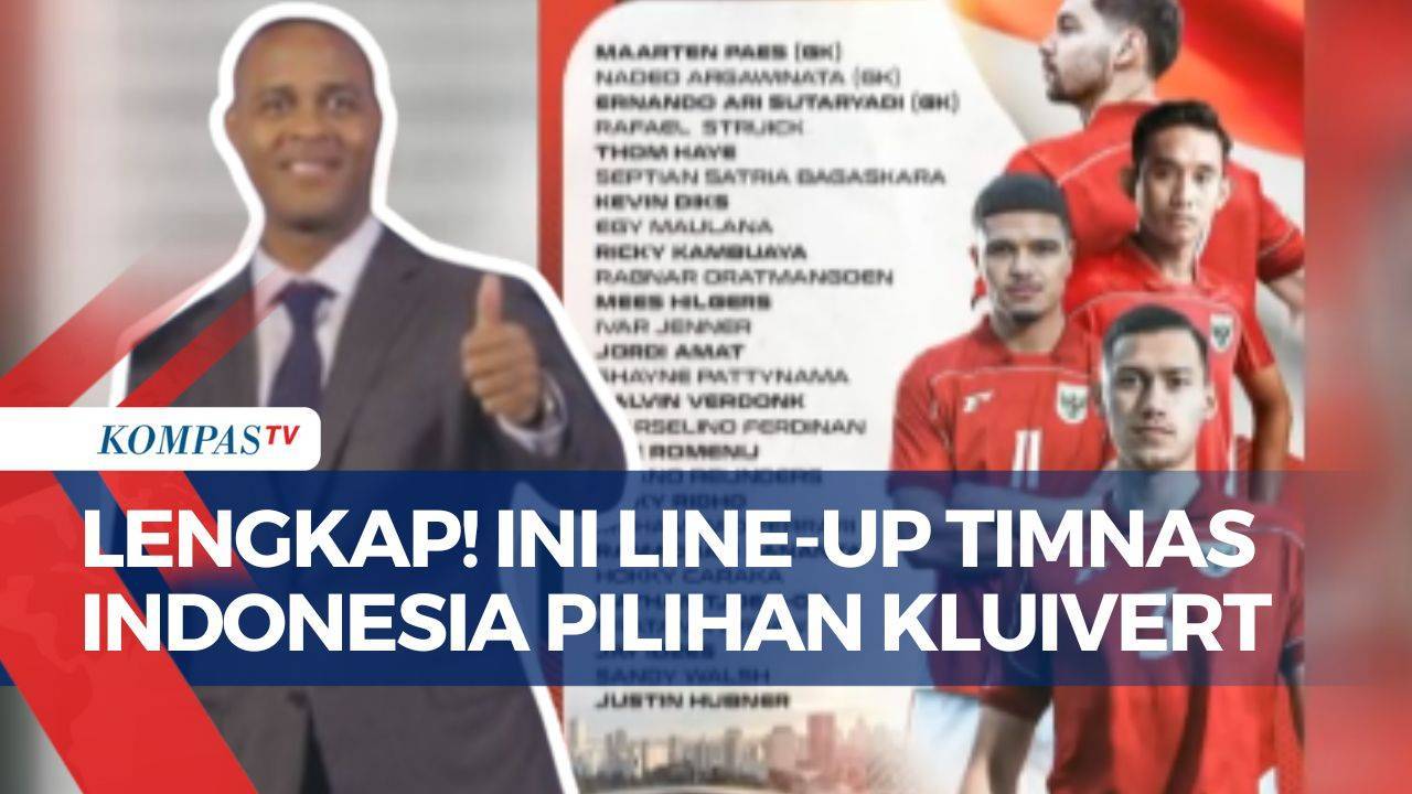 Garuda Memanggil! Nama 27 Pemain Timnas Racikan Kluivert di Laga ...