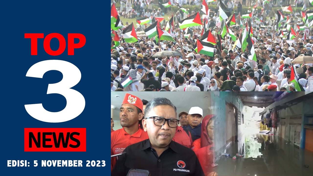 [TOP 3 NEWS] Aksi Bela Palestina, Hasto Soal Status Gibran di PDIP ...