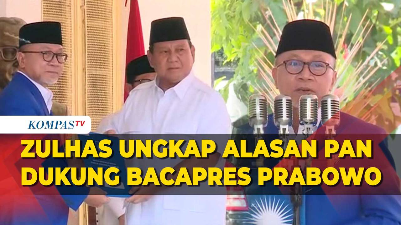 Zulhas Ungkap Alasan PAN Dukung Bakal Capres Prabowo Subianto di ...