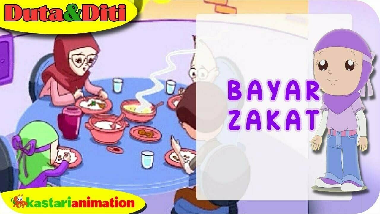 Kastari Animation - Seri Duta & Diti - DuDit - Membayar Zakat - Kastari ...