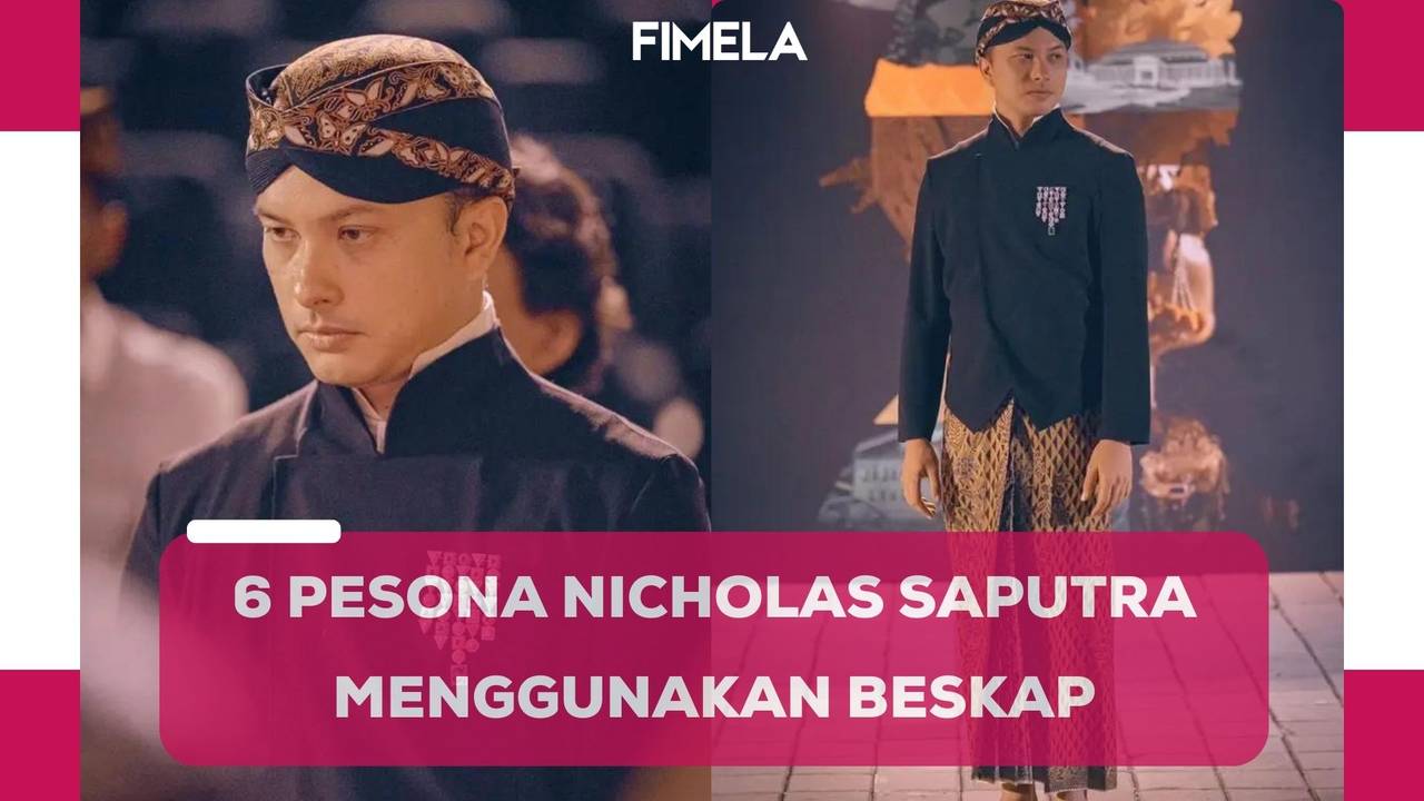 6 Pesona Mas-mas Jawa Jerman Nicholas Saputra dalam Balutan Beskap | Vidio