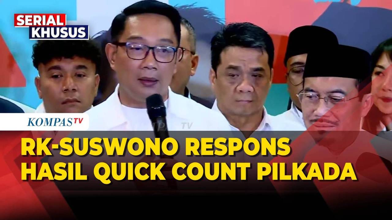 [FULL] Pernyataan Ridwan Kamil Tanggapi Hasil Quick Count Pilkada Jakarta 2024 | SERIAL PILKADA ...