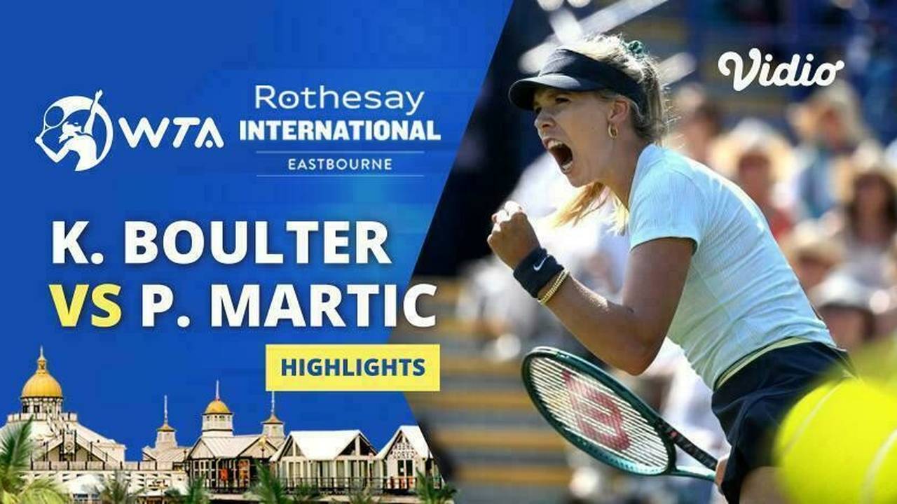 Katie Boulter vs Petra Martic - Highlights | WTA Rothesay International ...