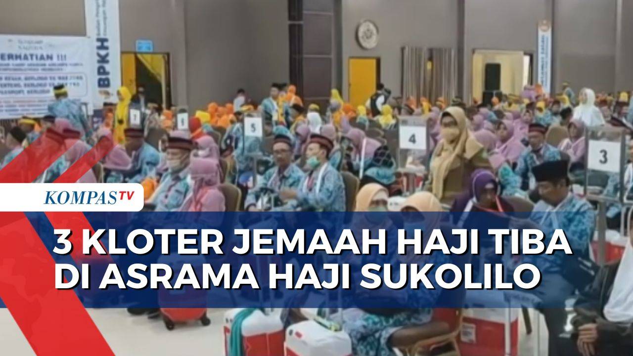 1.300 Jemaah Haji Tiba di Asrama Haji Sukolilo, Besok Diterbangkan ke ...