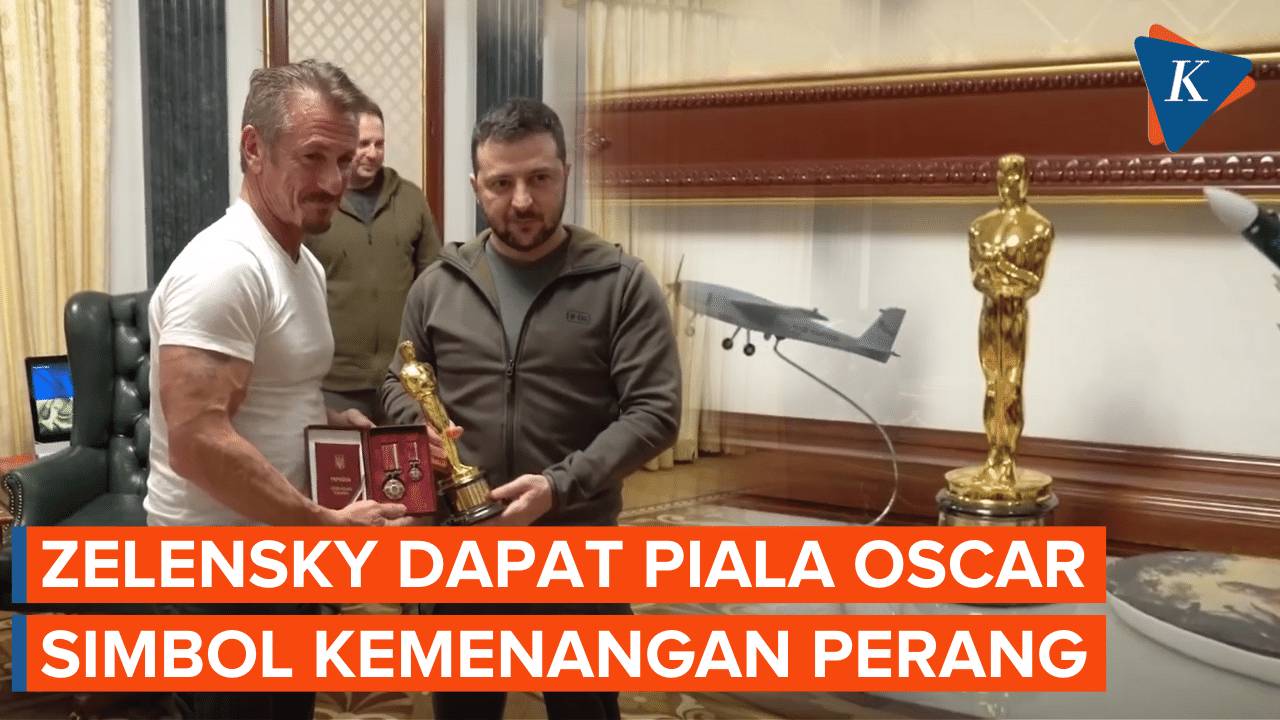 Piala Oscar Untuk Zelensky Jadi Simbol Keyakinan Menang Melawan Rusia ...