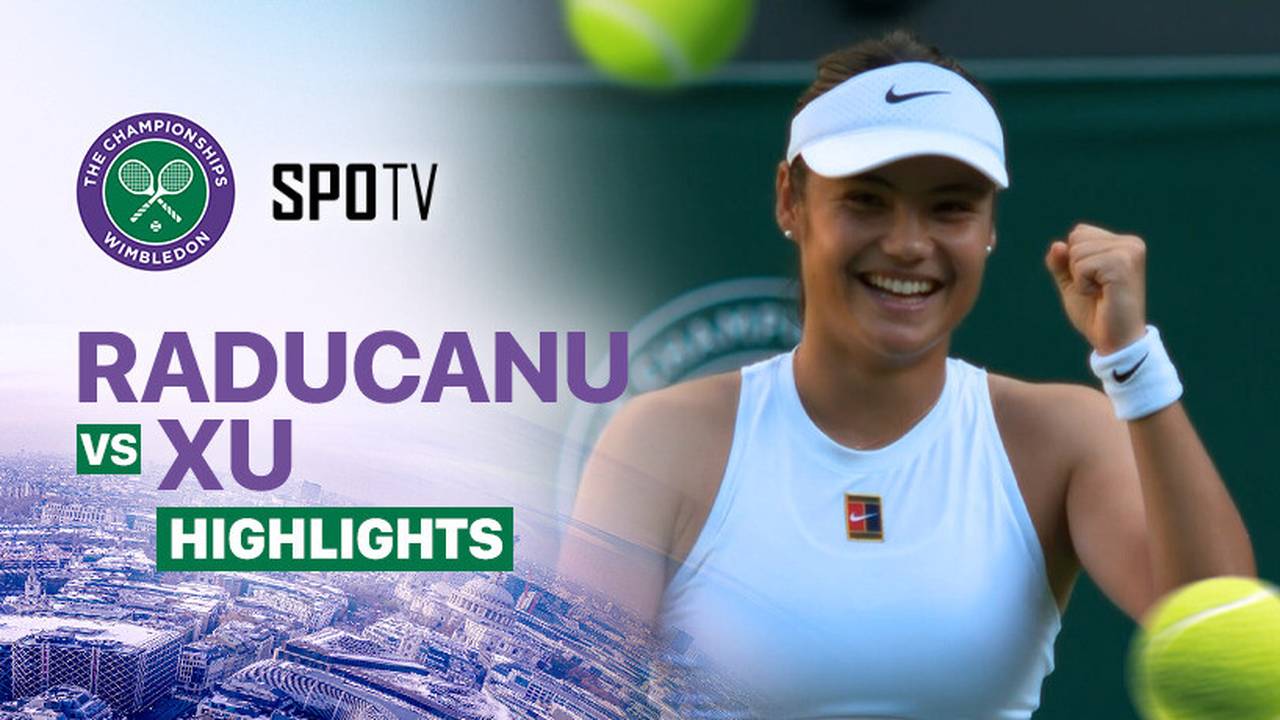 Emma Raducanu vs Mingge Xu - Highlight | Wimbledon 2025 | Vidio