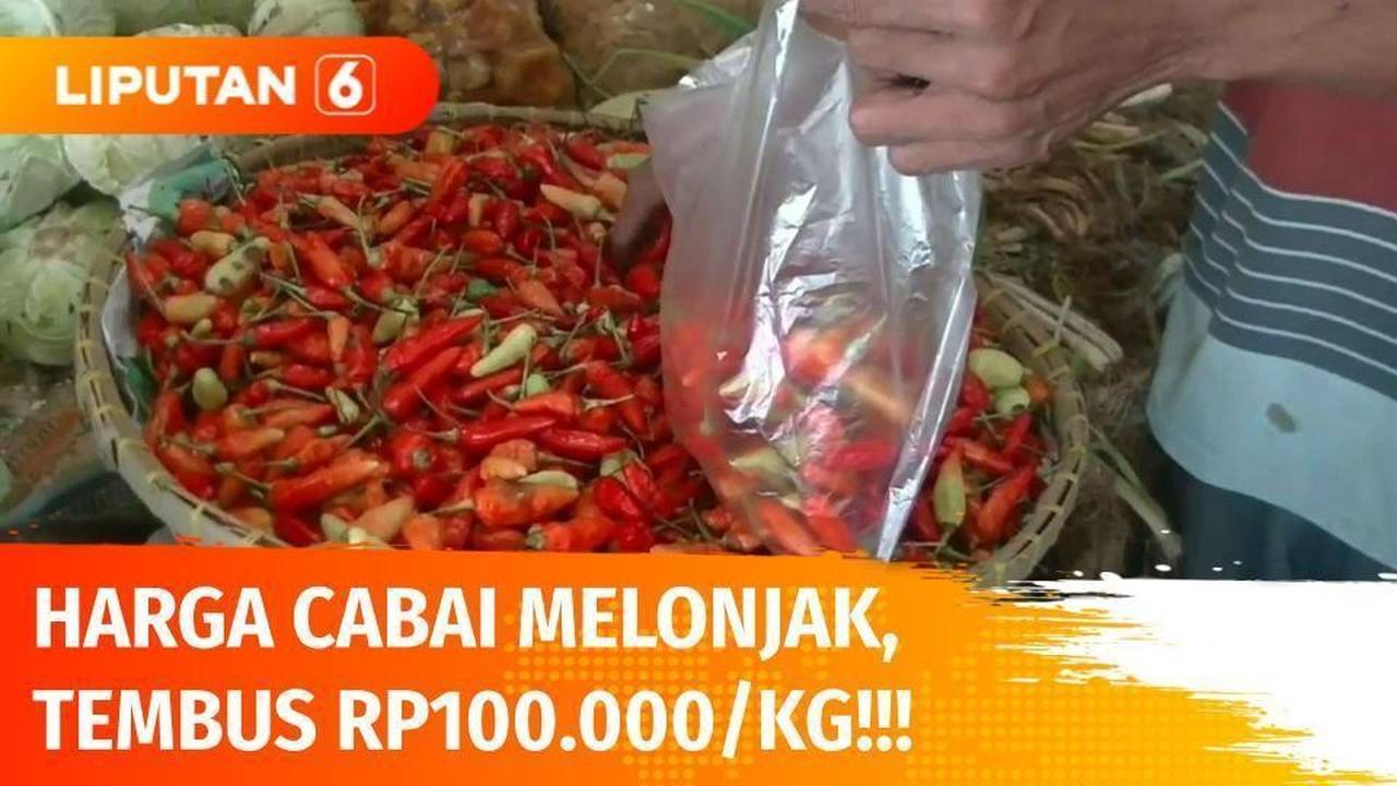 Jelang Natal dan Tahun Baru, Harga Cabai Semakin Pedas!!! Tembus Rp100 Ribu Per Kg!!! | Liputan ...