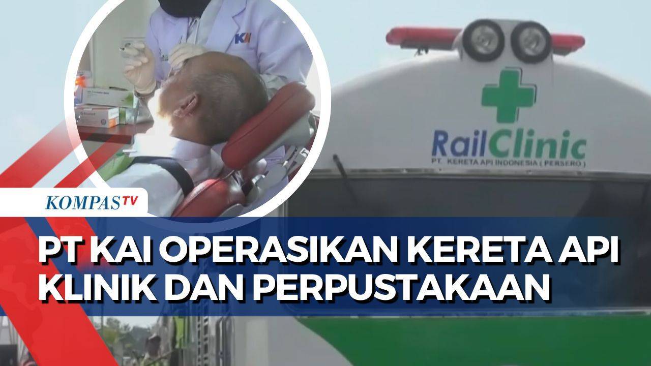 PT KAI Operasikan Rail Clinic dan Rail Library, Klinik kesehatan dan ...