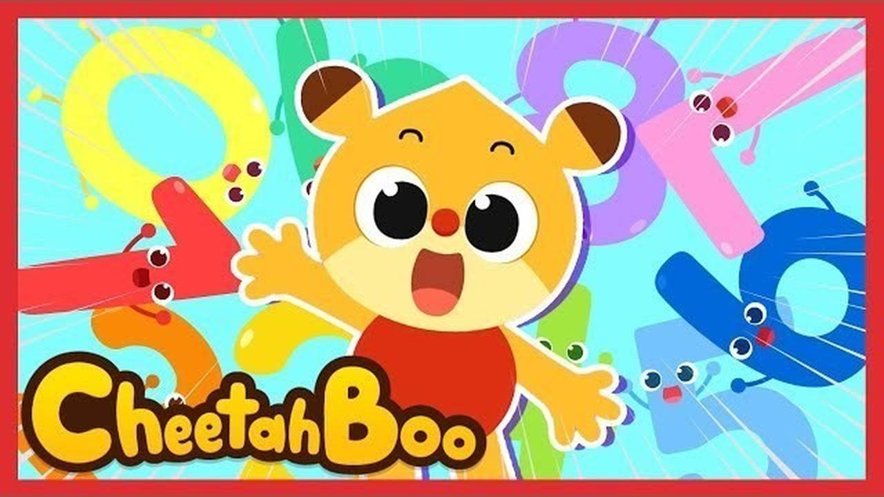 Cheetahboo - Learning Songs - Number Song Dance Ver. (2023)