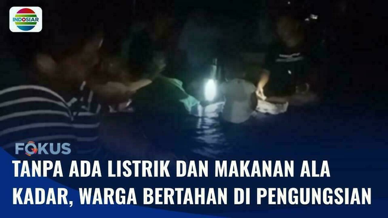 Tak Ada Listrik & Makan Ala kadar, Warga Terdampak Erupsi Lewotobi ...