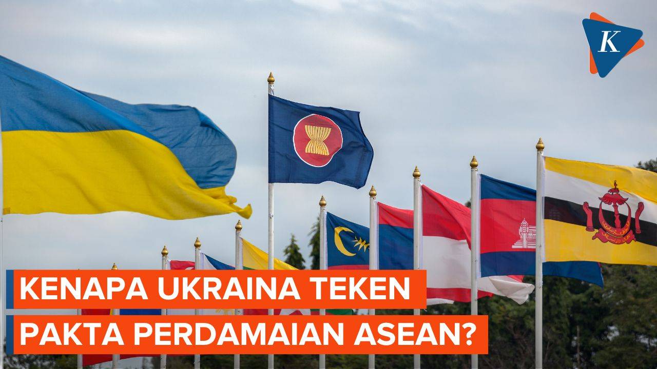 Ukraina Bakal Teken Pakta Perdamaian ASEAN, Untuk Apa? - Kompascom | Vidio