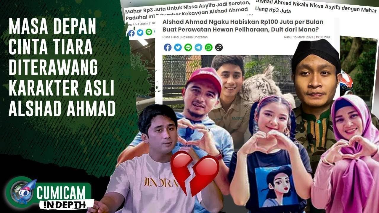 Isu Miris! Tiara Andini & Alshad Putus Cinta Ditengah Skandal Nikah ...