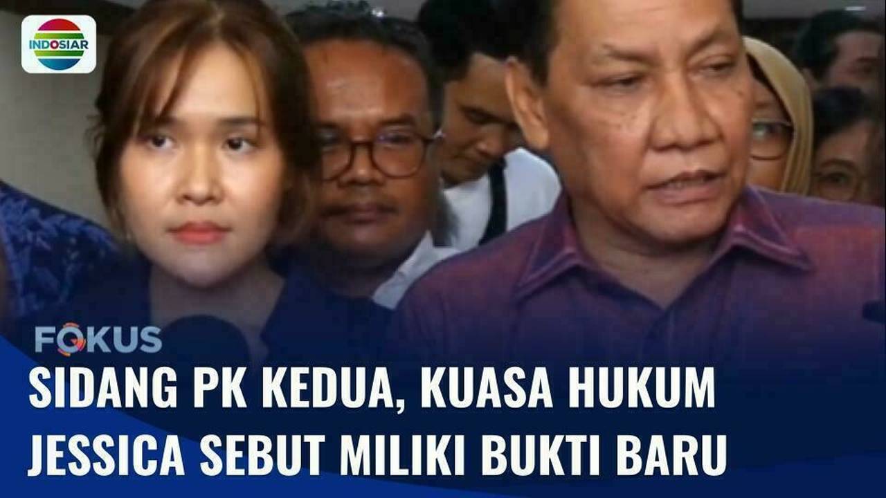 Jessica Wongso Ajukan Sidang PK Kedua, Kuasa Hukum Sebut Miliki Bukti Baru | Fokus - INDOSIAR ...