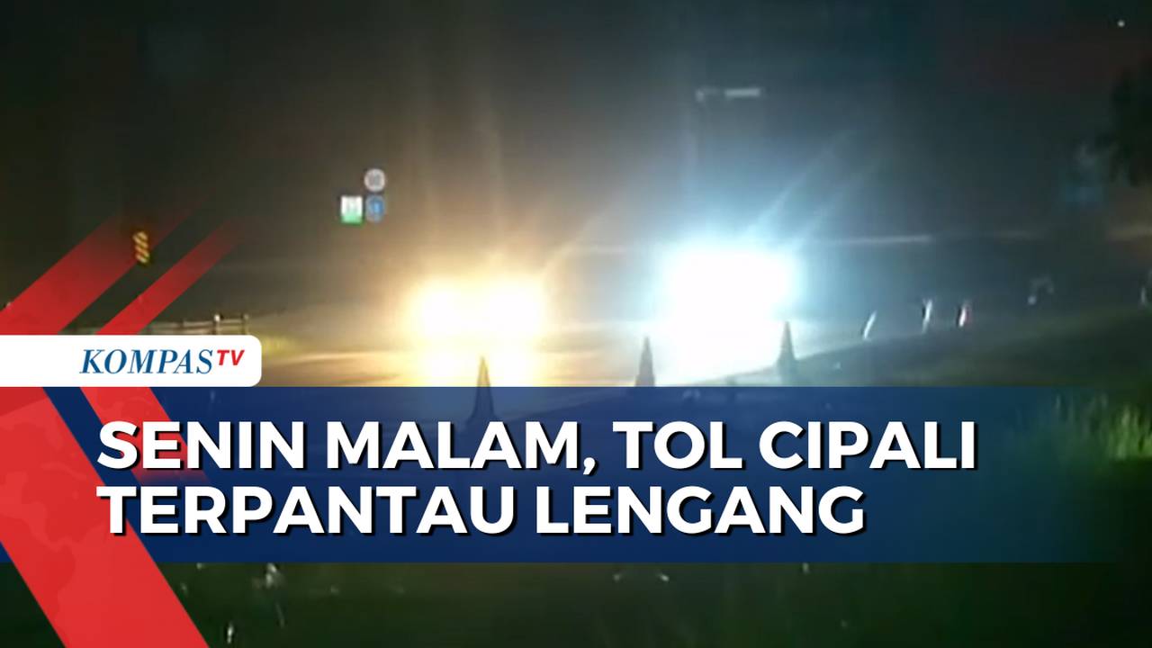 Arus Lalu Lintas di Tol Cipali Terpantau Lancar dan Lengang, Jumlah ...