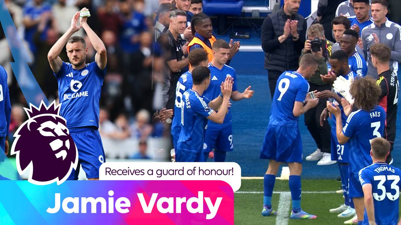 Momen Perpisahan Jamie Vardy di King Power Stadion | Vidio