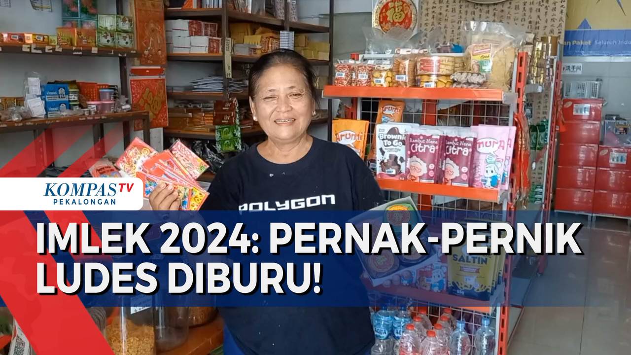 Semarak Imlek! Toko Pernak-Pernik di Tegal Diserbu Pembeli - Kompas TV