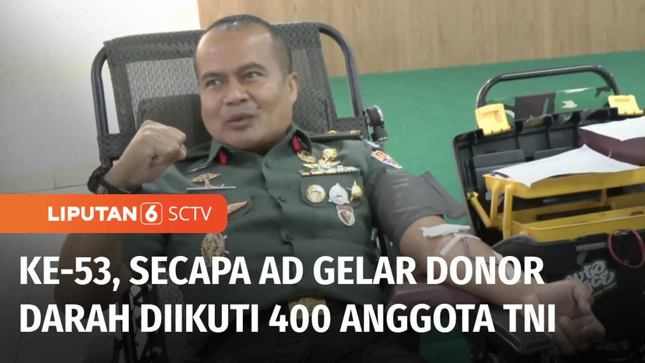 Hut Ke-53, Sekolah Calon Perwira AD Gelar Donor Darah dan Ziarah Makam ...