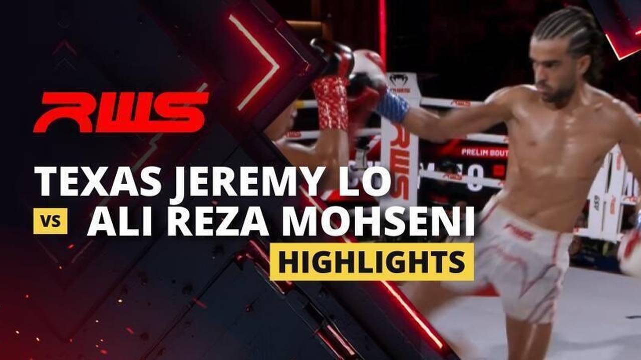 Texas Jeremy Lo vs Ali Reza Mohseni- Highlight | RWS Muay Thai 2025