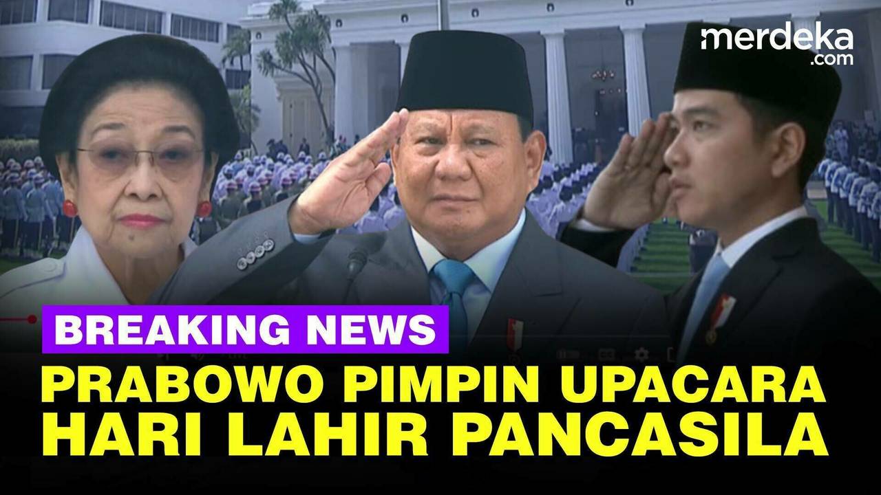 Kejutan Prabowo Pimpin Upacara Peringatan Hari Lahir Pancasila | Vidio