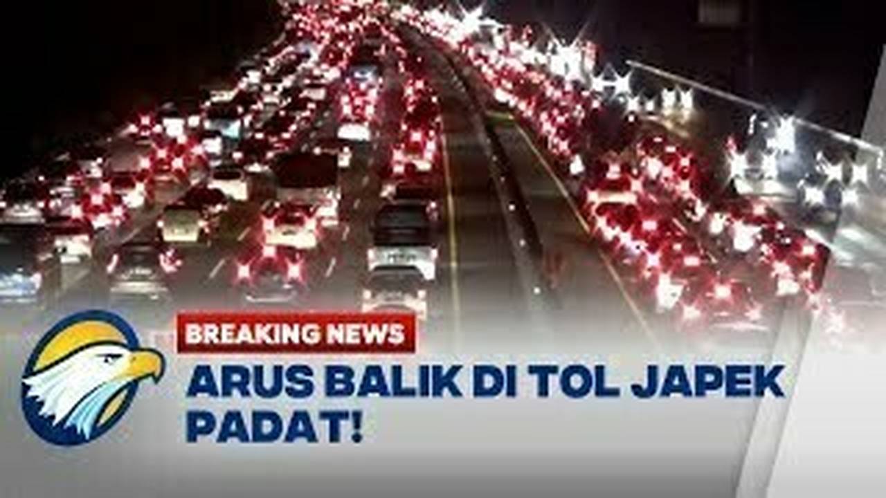 Tol Japek Padat, One Way dan Contraflow Diperpanjang - METRO TV | Vidio