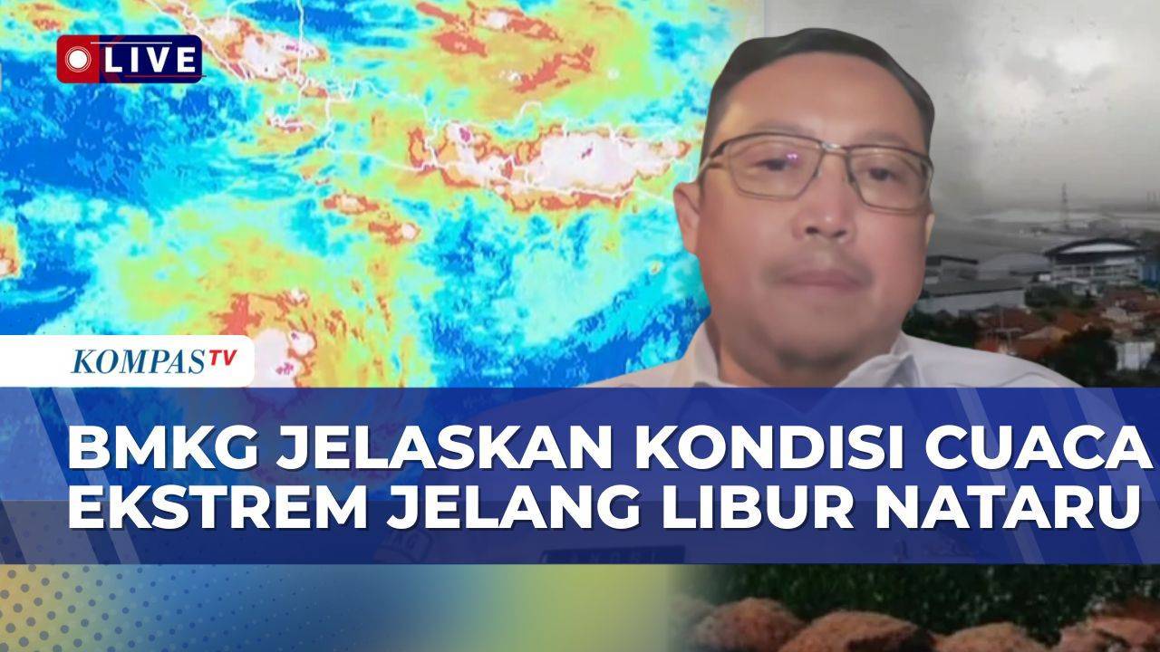 [FULL] BMKG Ungkap Penyebab Hujan Meningkat di Indonesia saat Nataru ...
