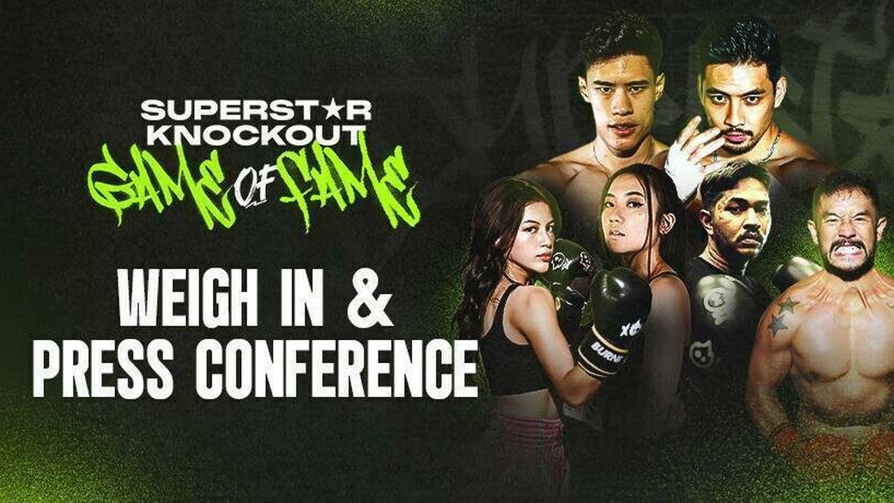 Superstar Knockout 2: Weigh In + Press Conference Sesi 2 | Vidio