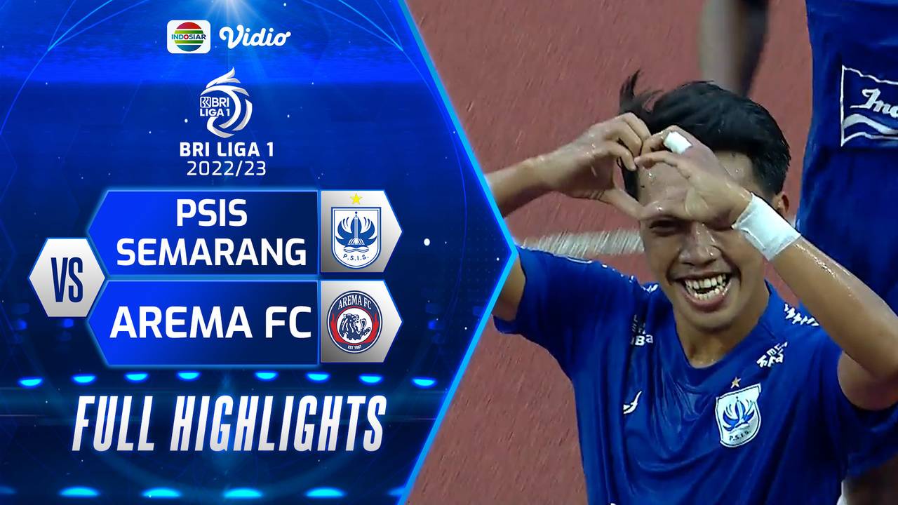Full Highlights - PSIS Semarang VS Arema FC | BRI Liga 1 2022/2023