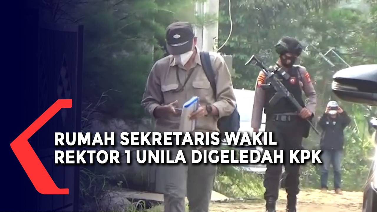 Rumah Sekretaris Warek 1 Unila Digeledah KPK - Kompas TV | Vidio