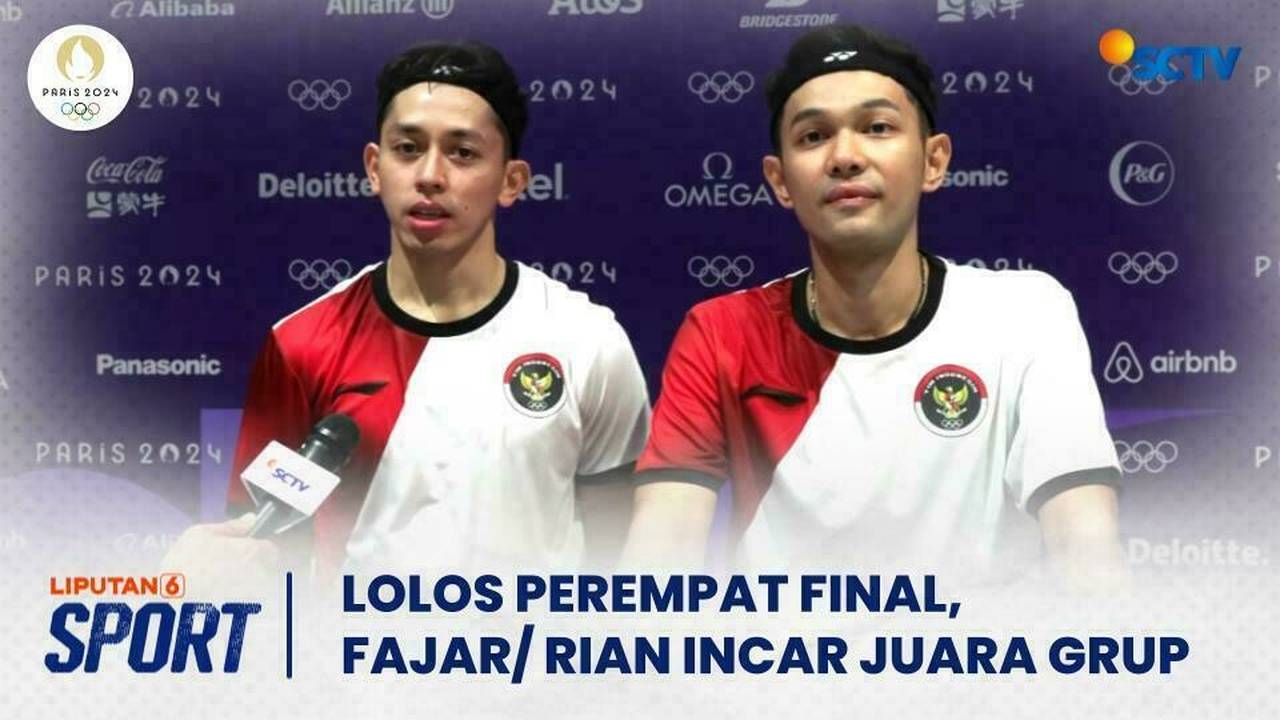 Ganda Putra Fajar-Rian Pastikan Lolos ke Perempat Final Olimpiade Paris 2024 | Liputan 6 Sport ...